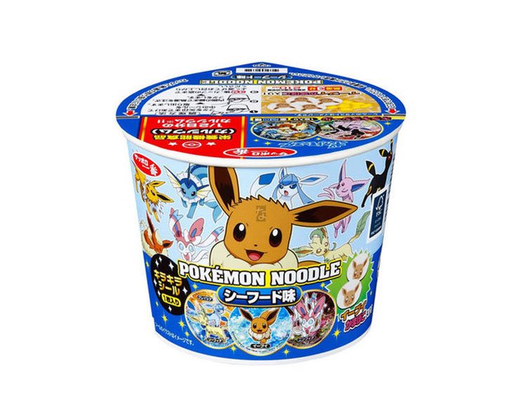 Køb Sapporoichiban Cup Pokemon Noodle Seafood 37 g. Magisk smag