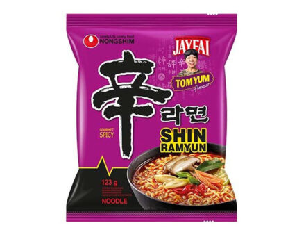 Køb Nongshim Shin Ramyun Tom Yum Instant Noodles 123 g.